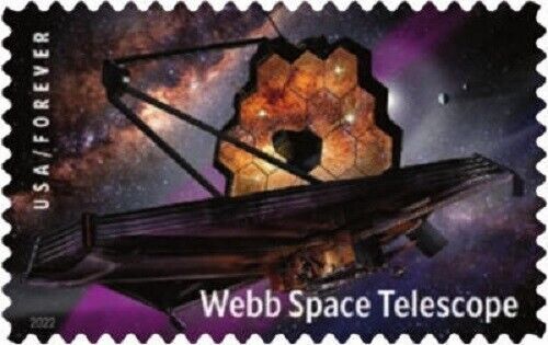 2022 60c Forever James Webb Deployed Space Telescope Scott 5720 Mint F ...