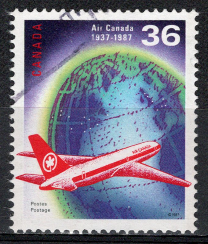 Canada - Air Canada (50th Anniversary) - VG Condition # 1145 Used ...