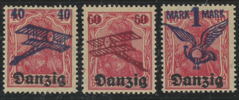 Danzig #C1-C3 Unused Single (Complete Set) | Europe - Germany ...