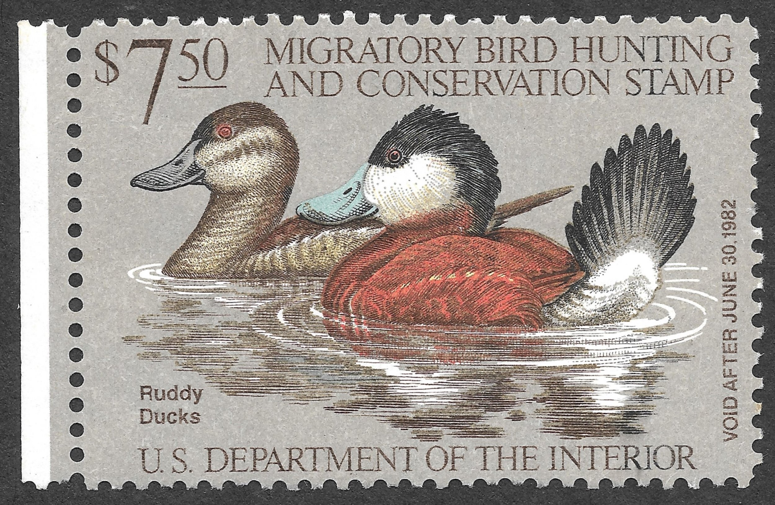 MNH 1981 Scott #RW48** Federal Duck Stamp | United States, Duck Stamps ...
