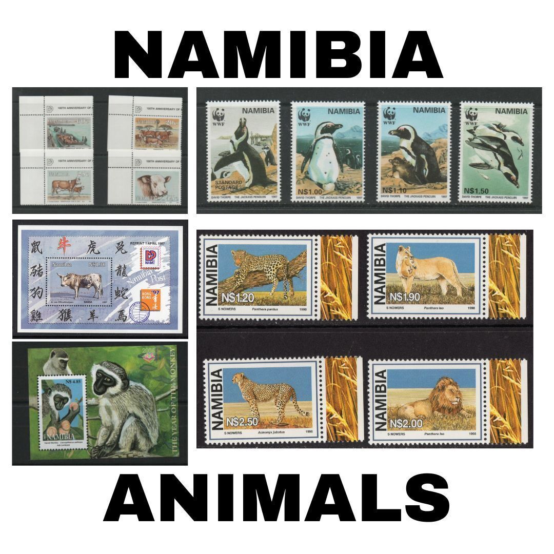 Thematic Stamps - Namibia - Animals - Choose from dropdown menu ...