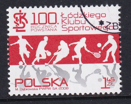 Poland 2008 Sc 3907 Lodz Sports Club Centenary Stamp CTO | Europe ...