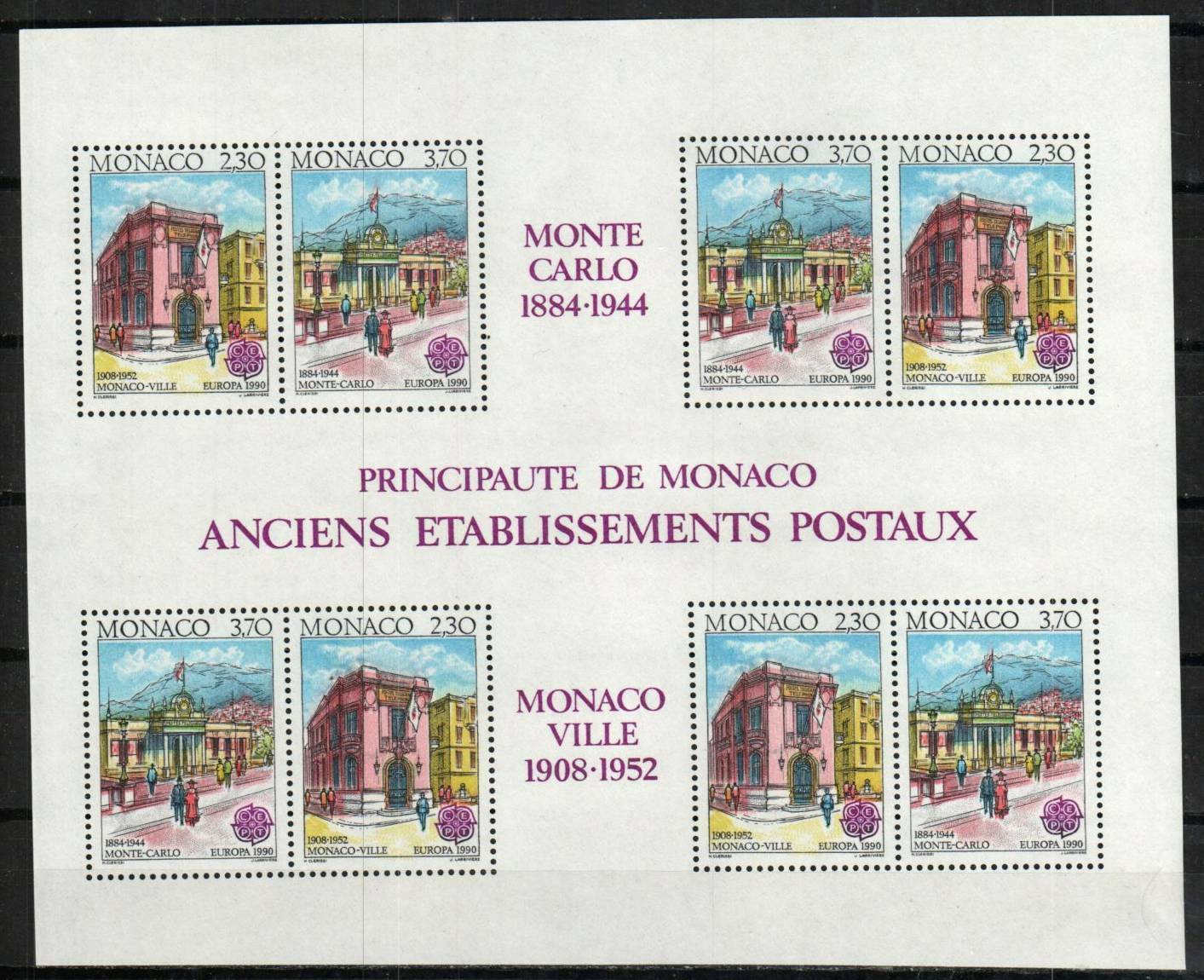Monaco Stamp 1717a - 90 Europa | Europe - Monaco, Stamp / HipStamp