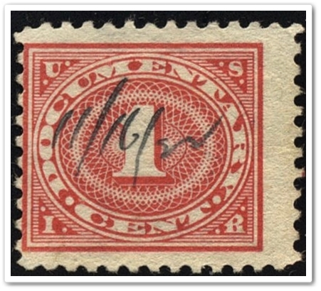 R228 1¢ Documentary Stamp (1917) Used | United States, Revenues Stamp ...