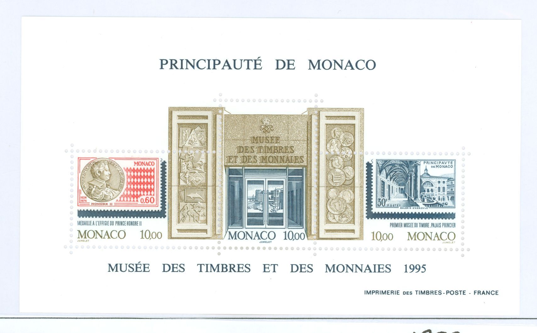 Monaco #1953 Single (Complete Set) | Europe - Monaco, General Issue ...