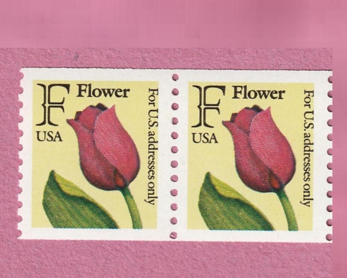 Pairs (29c) Tulip US 2518 F Rate, US 2525 Roul. US 2526 Perf Lot (3 ...