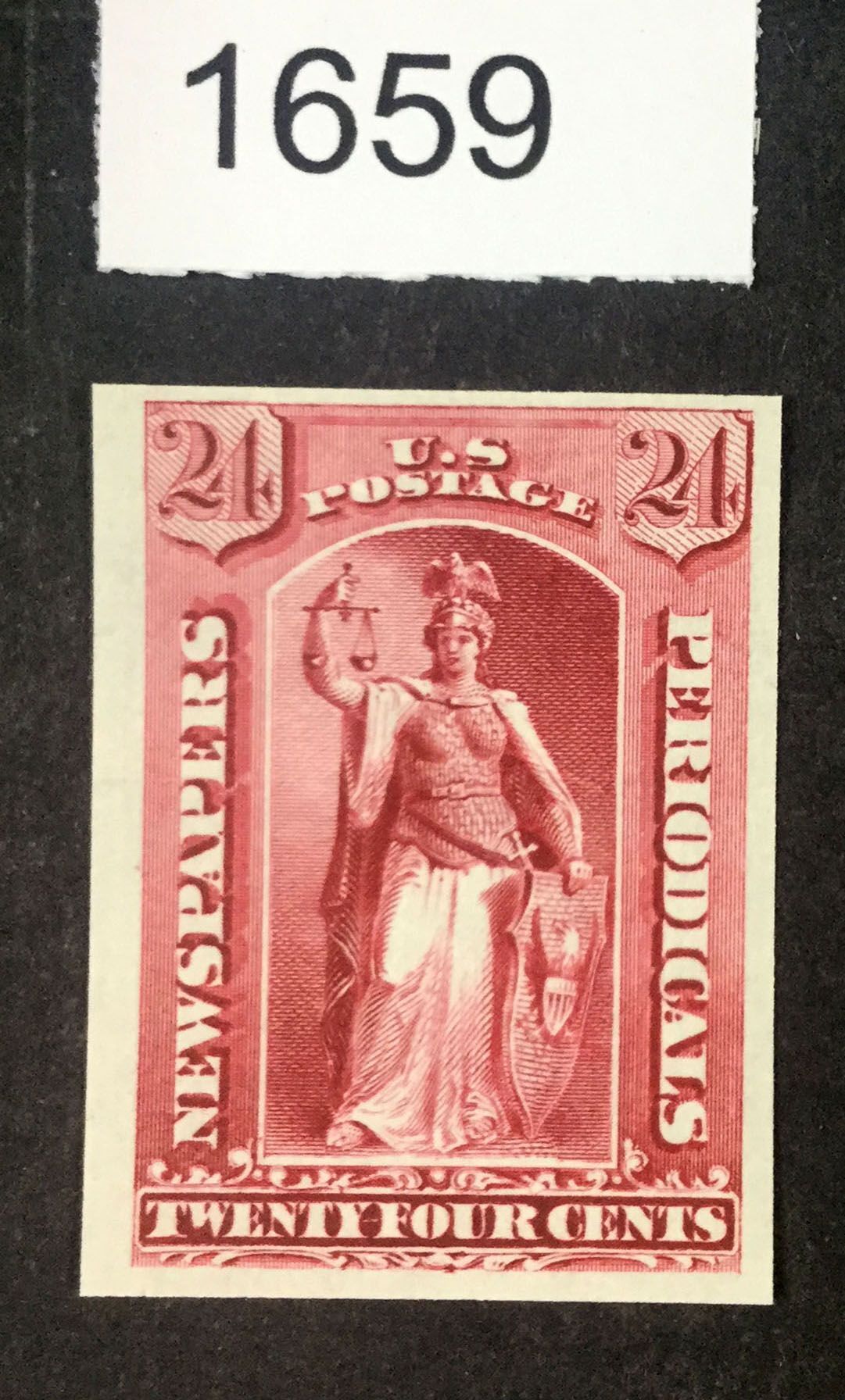 US Stamps #Pr17P3 Proof on India LOT #1659 | United States, Back of ...