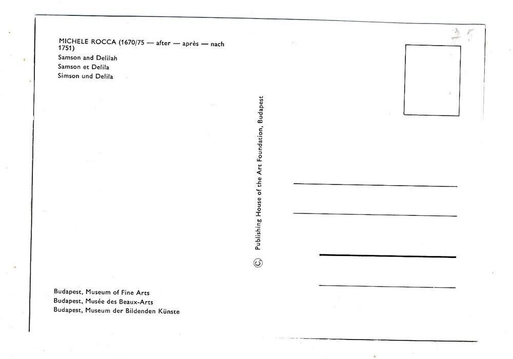 D410690 Hungary Maximum Card Paintings Nudes Michelle Roca Samson ...