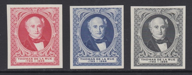 Great Britain MNH. c. 1880 Thomas de la Rue Portrait, imperf, fresh ...
