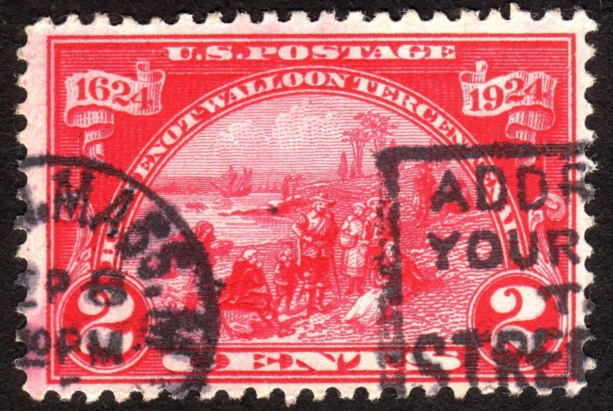 1924, US 2c, Walloons Landing, Used, Sc 615 | United States, General ...