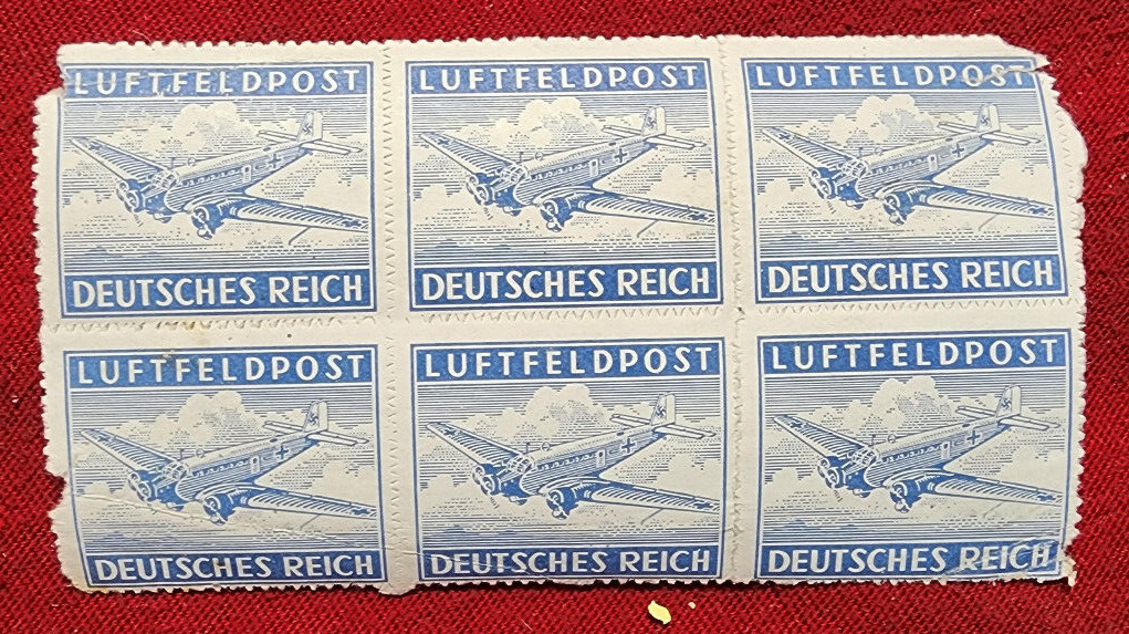 WW2 WWII German Third Reich Nazi Germany FELDPOST soldier mail stamp ...