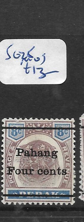 Malaya Pahang (P1207B) Tiger 4c/8c SG 25 MOG | Asia - Malaysia, Stamp ...