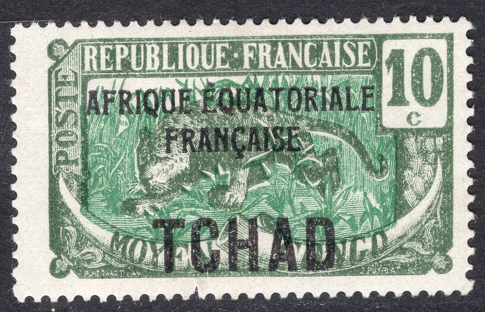 CHAD SCOTT 25 | Africa - Chad, General Issue Stamp / HipStamp