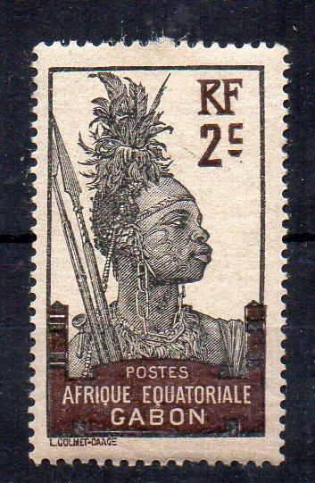 FRENCH COLONIAL - EQUATORIAL AFRICA - GABON - 2ç - 1910 - / HipStamp
