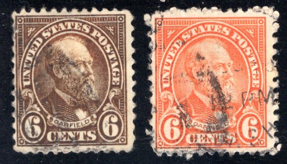 US 638 Oxidation Oddity, F/VF Used .... 6786205 | United States ...