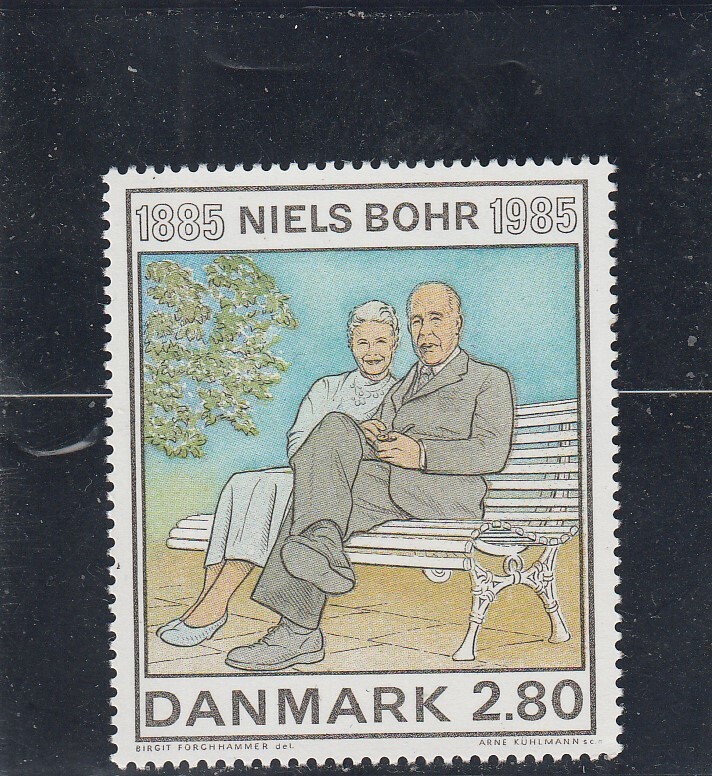 Denmark Scott# 785 MNH (1985 Niels Bohr) | Europe - Denmark, General Issue Stamp / HipStamp