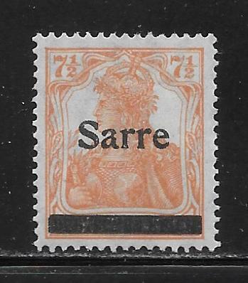 Saar 5 7 1/2pf Germania Type 1 MNH (*sch*) | Europe - Germany ...