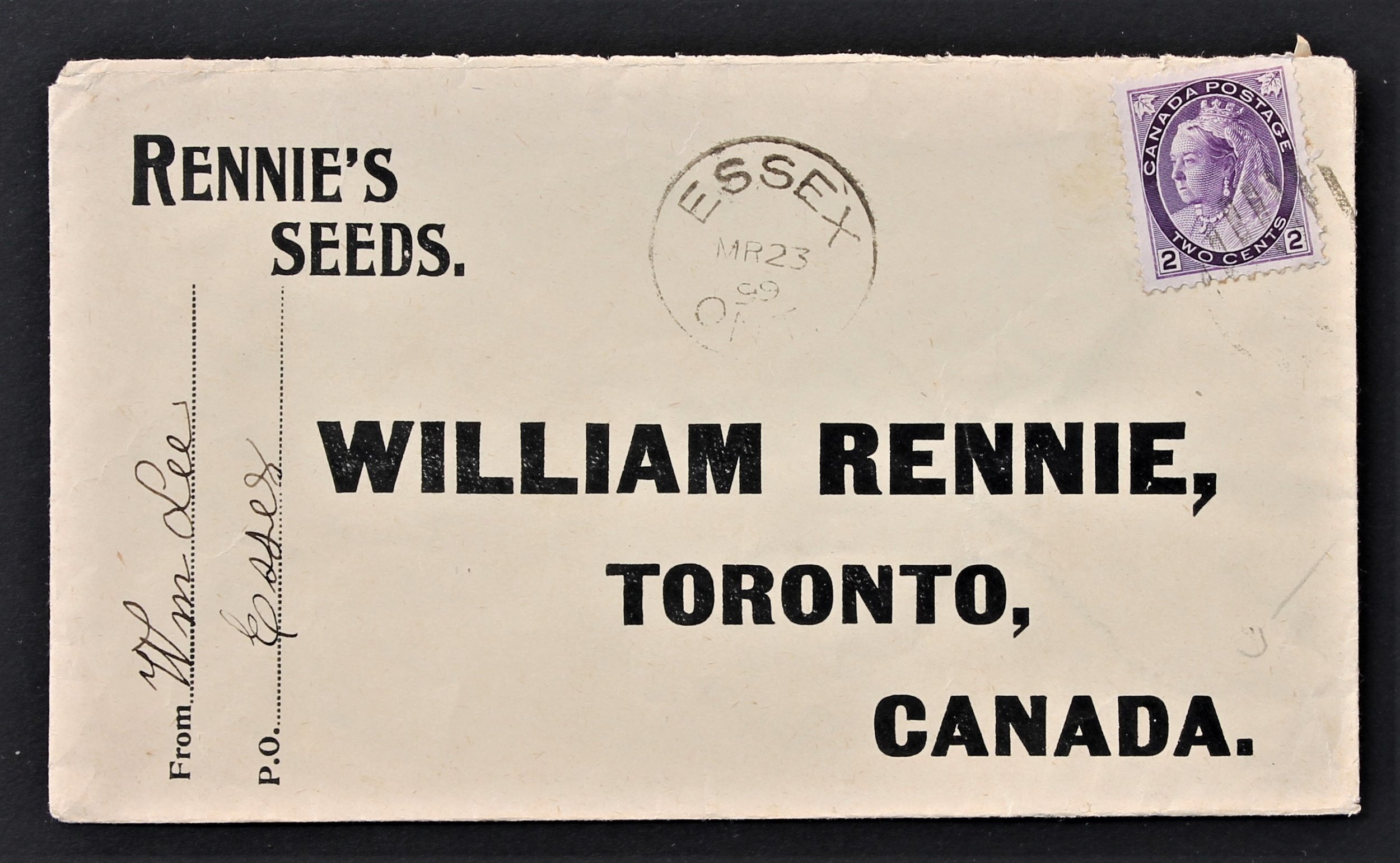 Canada 1899 ERROR Stamp Sc# 76 XF/Superb Excellent Centering Dot Above ...