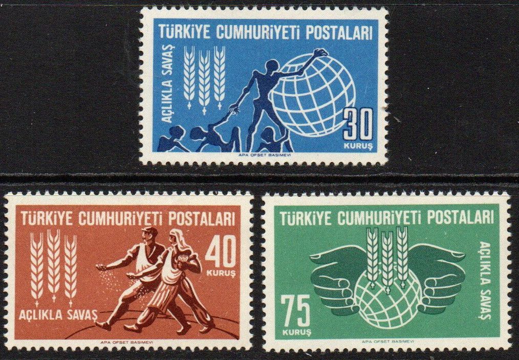 Turkey Sc #1564-1566 MNH | Europe - Turkey, General Issue Stamp / HipStamp