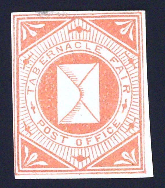 Tabernacle Fair Post Office - Bogus - a. On white wove paper - Brown ...