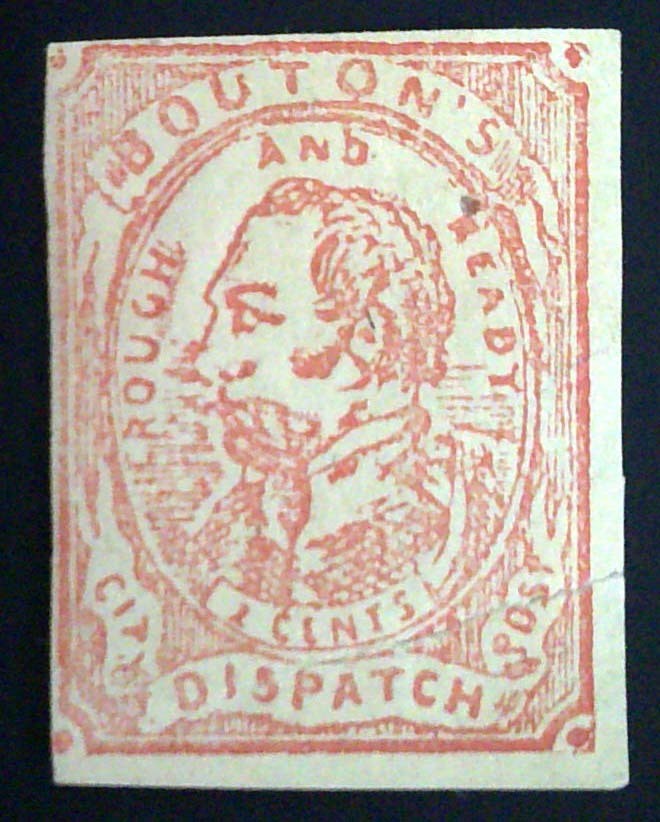 Scott#18L Local - L49 Design - Forgery F Type II - Bouton's City Dispat ...