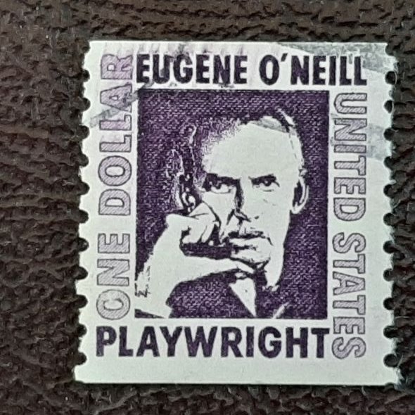 US Scott # 1305C; used $1. Eugene O'Neil from 1973; Fine cntr; off ...