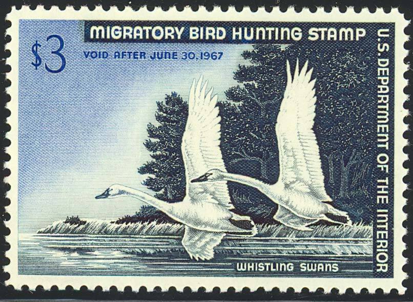 RW33, Mint DUCK XF-SUPERB NH GEM - PO FRESH / HipStamp