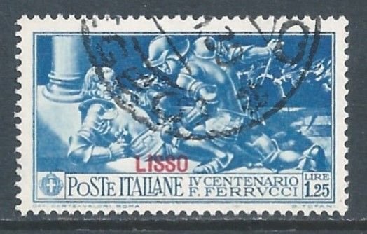 Italy-Lisso #15 Used 1.25L Maramaldo Killing Ferrucci Issue Ovptd ...
