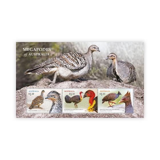 Stamps of Australia (Pre order) 2022 - Megapodes of Australia Minisheet ...