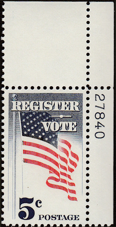 # 1249 Mint Never Hinged ( MNH ) Register and Vote | United States ...
