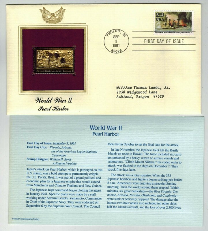 22K GOLD COMPLETE SET OF 50 WORLD WAR 2 50th ANNIV. 1991-1995 Military ...