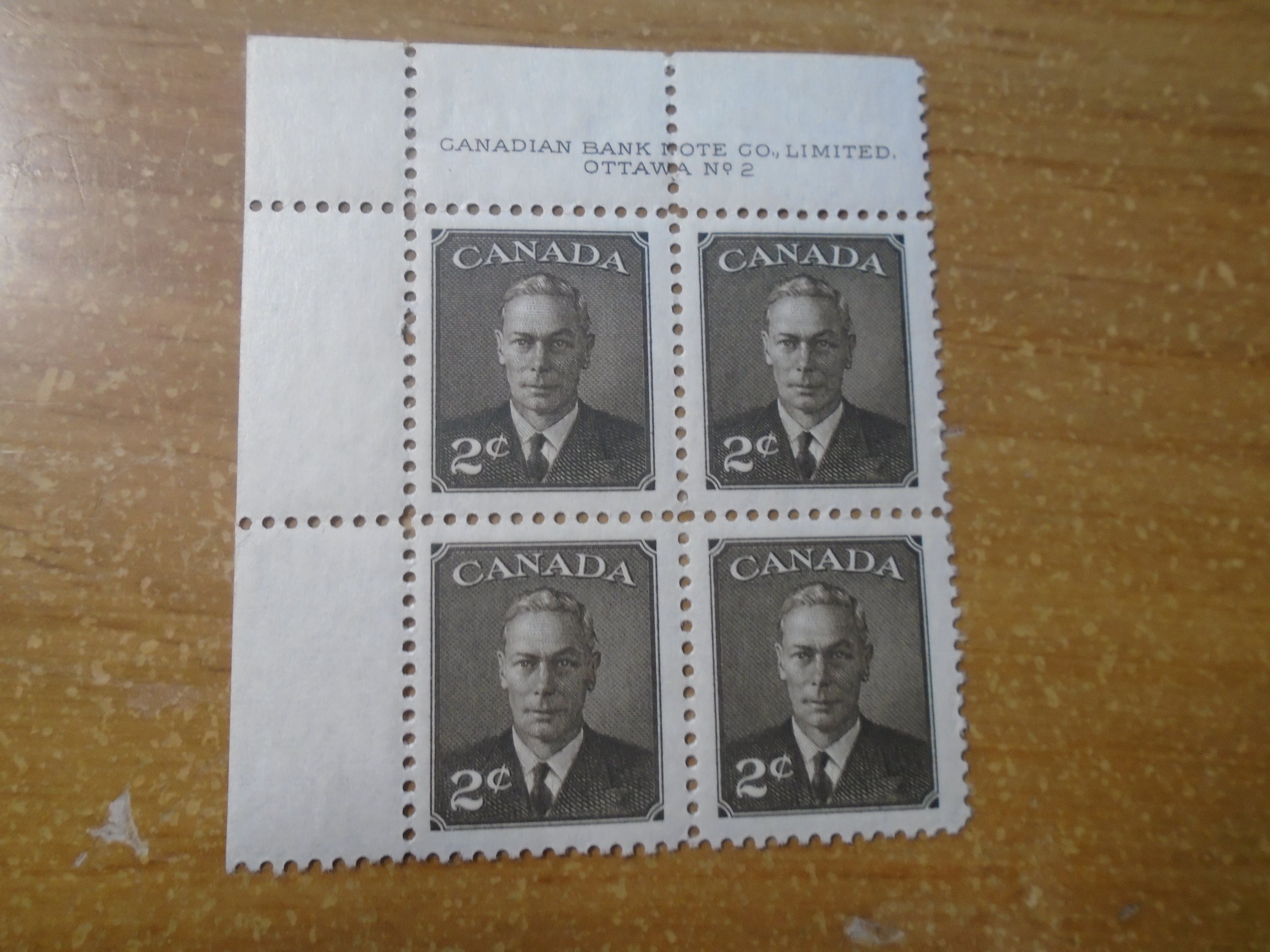 Canada # 290 UL # 2 Plate Block | Canada, General Issue Stamp / HipStamp
