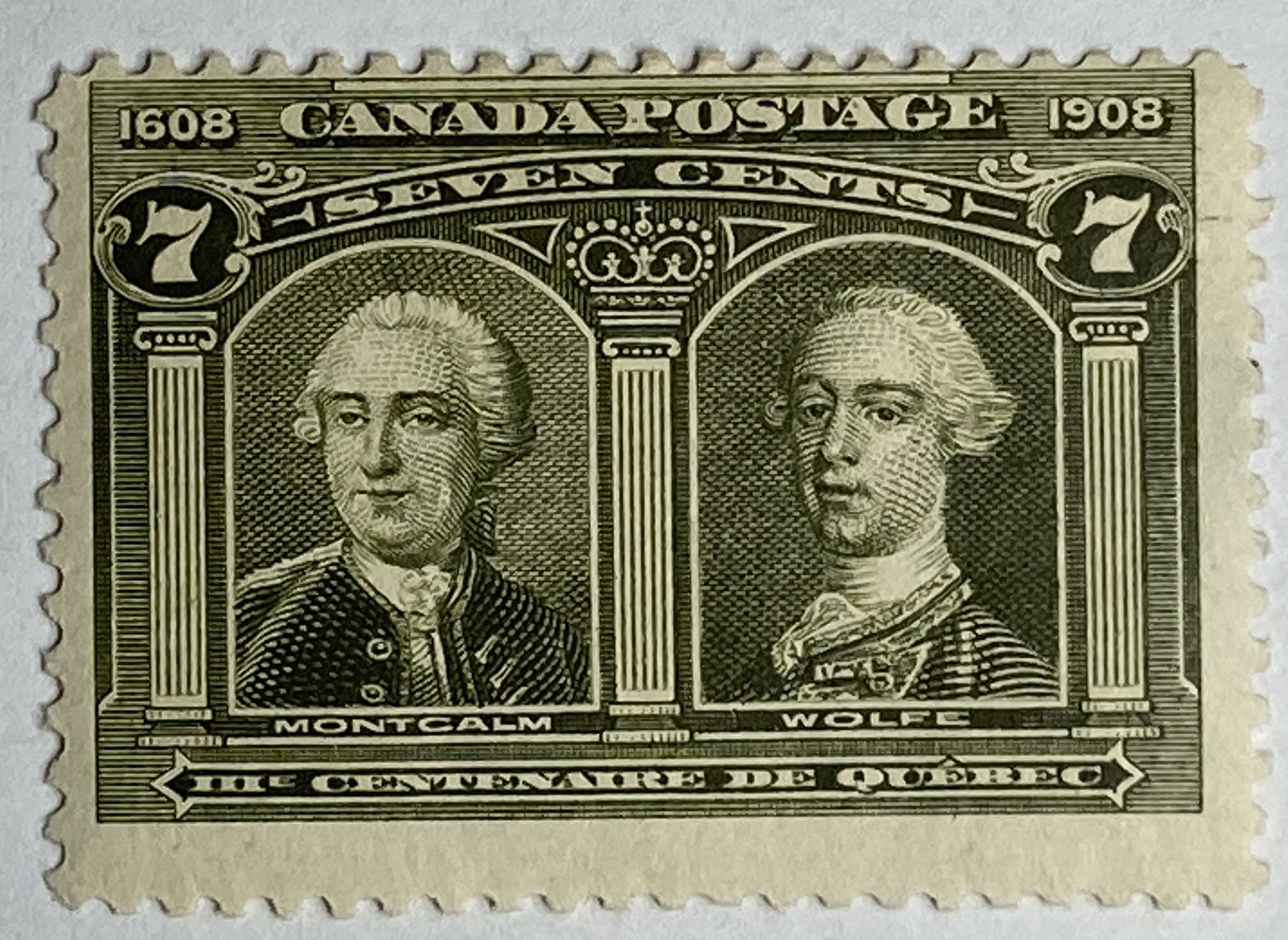 CANADA 1908 #100 Quebec Tercentenary Issue - MH (CV 150$ +) | Canada ...