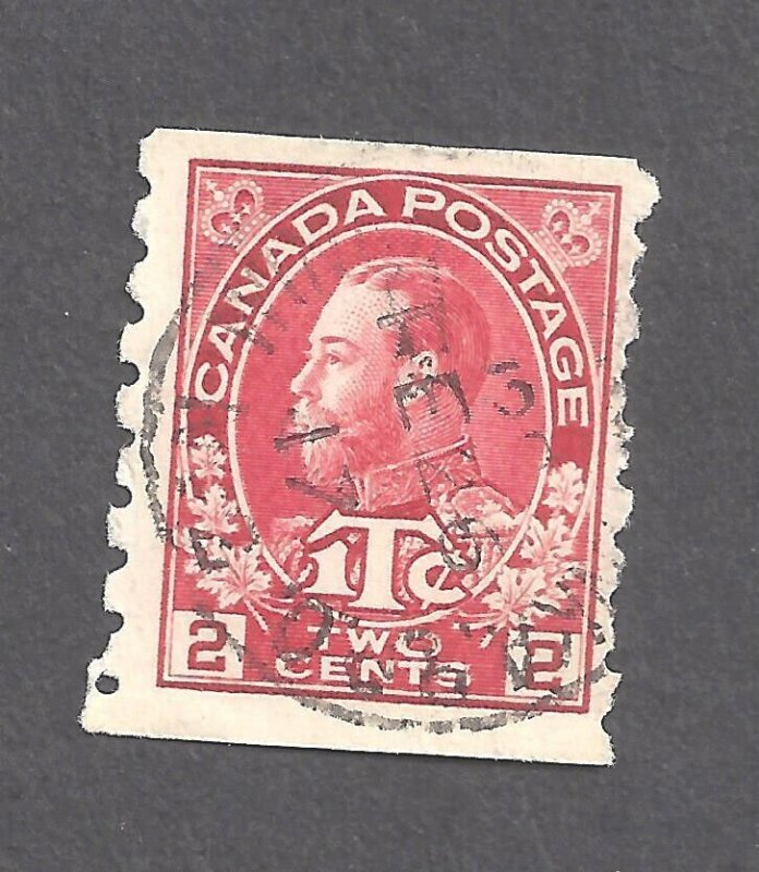 Canada Scott MR6 Wartax Coil DIE I Winnipeg & Napinka RPO 1917 Used ...