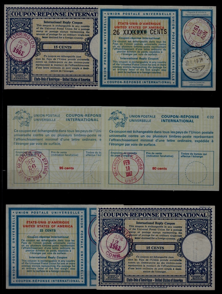 USA 6 IRC (intl. reply coupon) 1961-89 | United States, Stamp / HipStamp