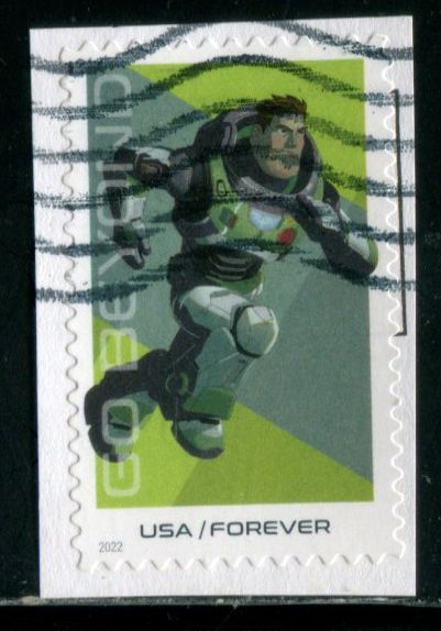5711 US (60c) Buzz Lightyear - running SA, used on paper | United ...