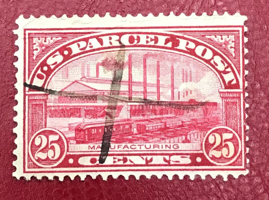 1913 US Sc Q9 Used 25c Manufacturing Cv8.00 Lot 4410 | United States ...