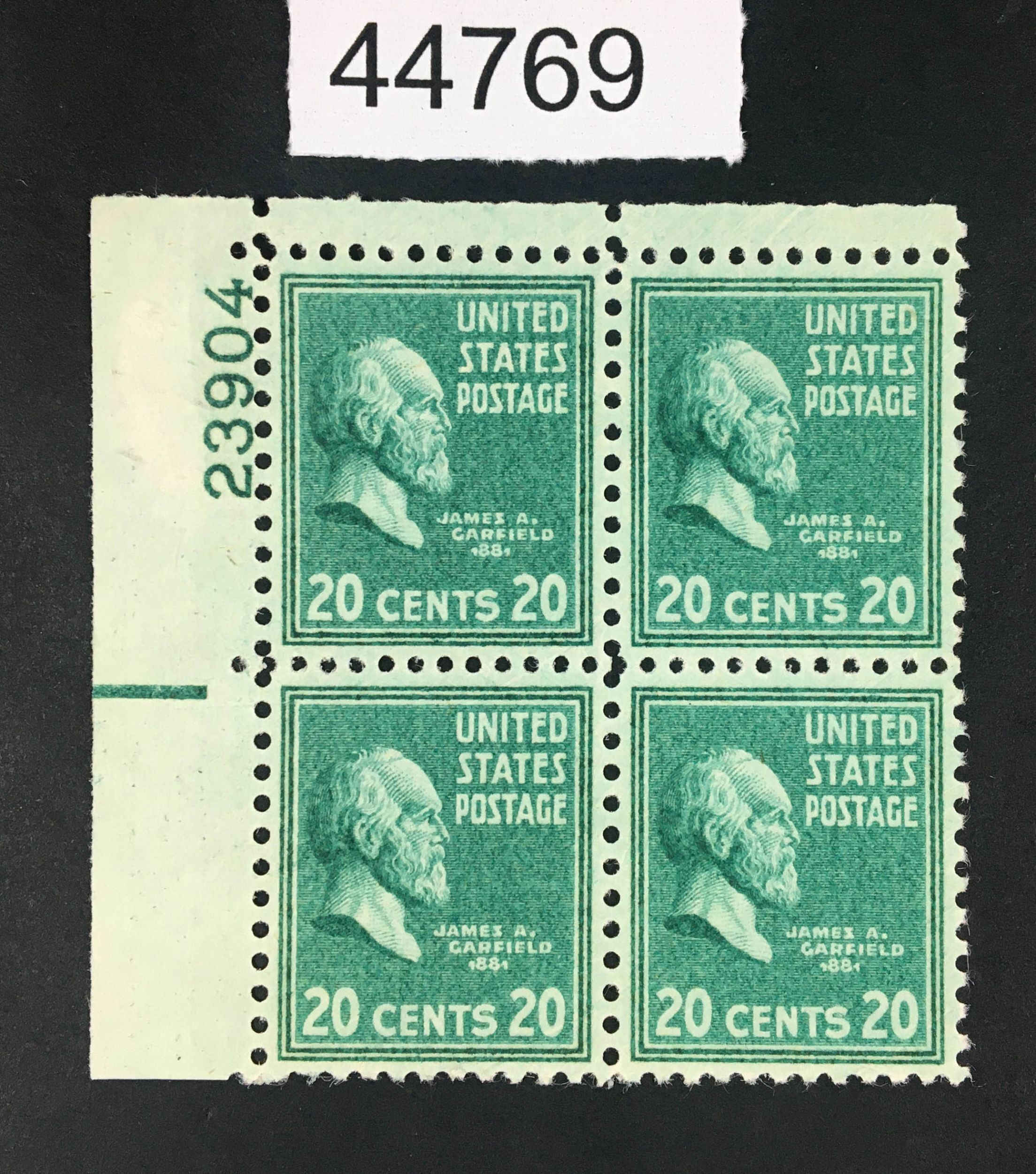 US Stamps # 825 Mint OG NH Plate Block LOT #44769 | United States ...