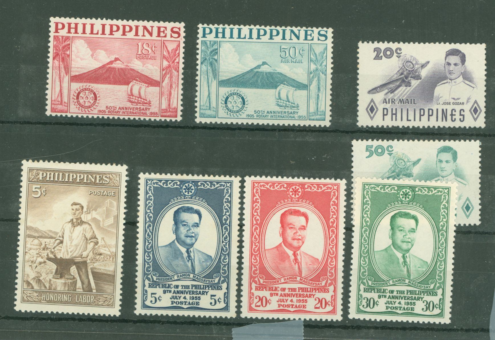 Philippines #619-623/C77/C78/C80 Unused Single (Complete Set) | Asia - Philippines, Stamp / HipStamp