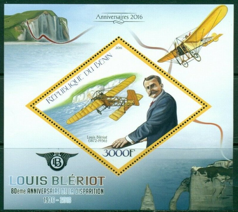 2016 MS 80th death anniversary Louis Bleriot Aviation airplanes 400248 ...