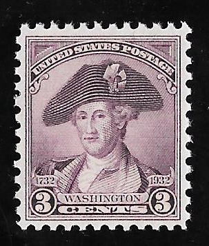 708 3 cent Washington Stamp Mint OG NH EGRADED F 64 | United States ...