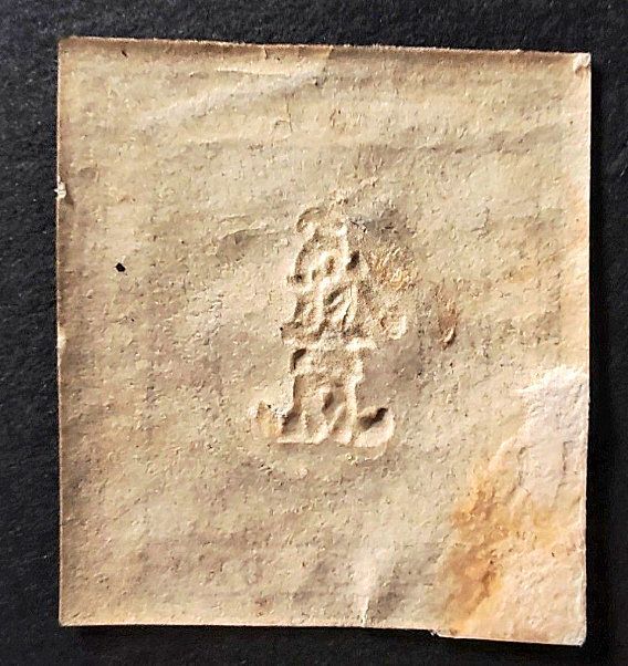Old Italy. Sardinia. Used Franco BOLLO postage stamp from 1861, for ...