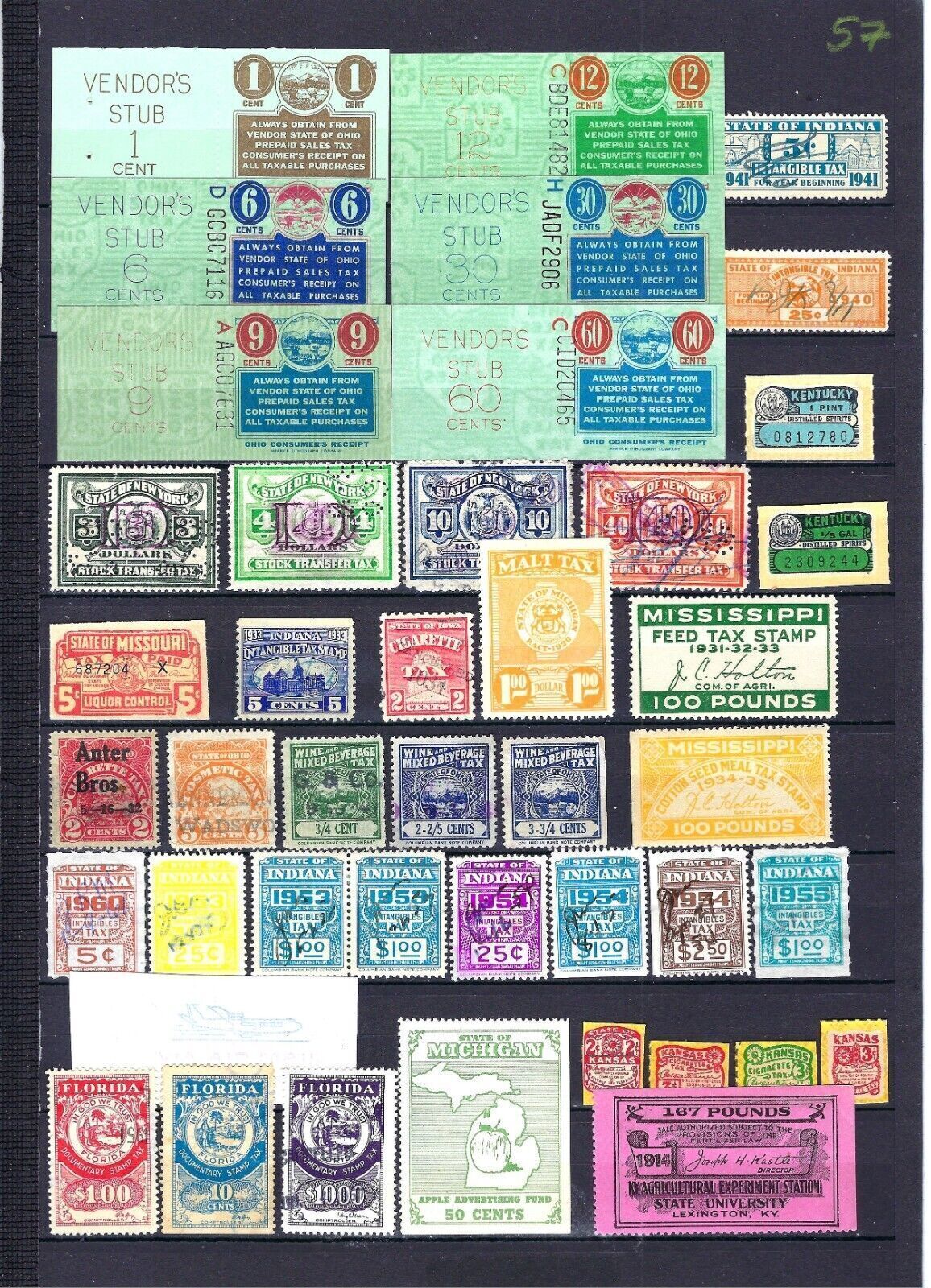 US STAMPS: Vintage US BOB Old Stamp Collection High CV Unused and Used ...