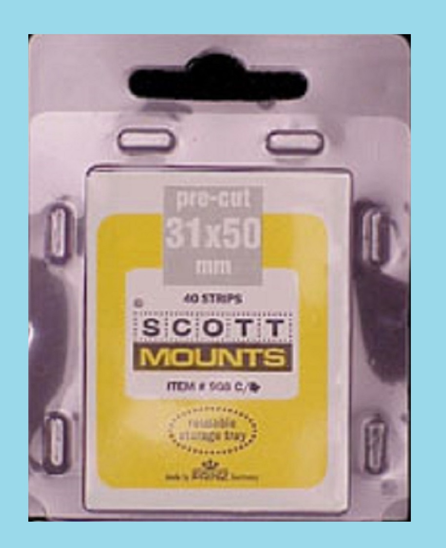 Scott Mounts Black 25/27, (40 pkg) (00909B) | Publications & Supplies ...