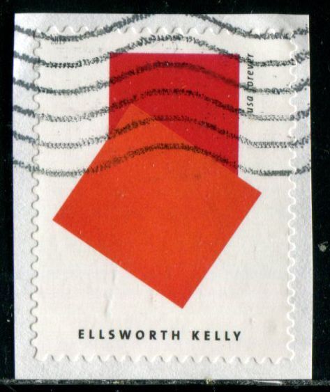 5388 US (55c) Ellsworth Kelly SA, used on paper | United States ...