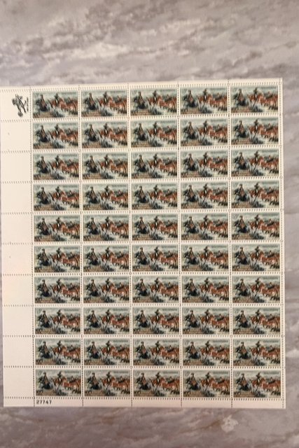 Scott 1243 MNH Sheet C M Russell | United States, General Issue Stamp ...