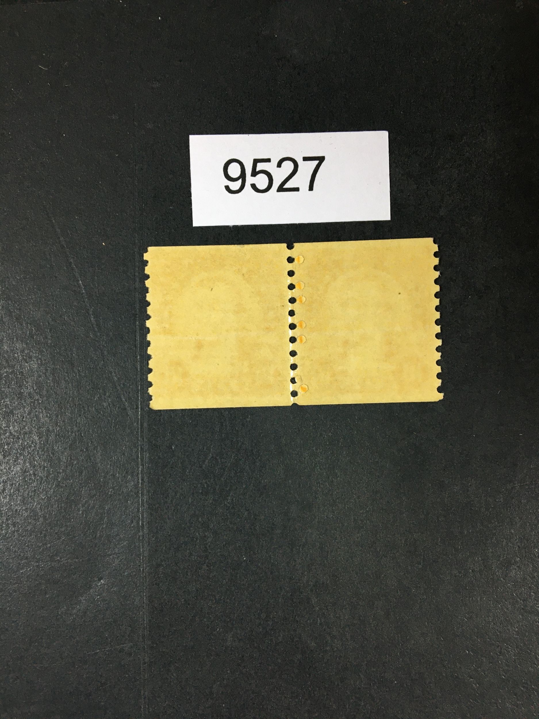 US Stamps # 603 Line Pair Mint OG NH CV. $25 LOT #9527 | United States ...
