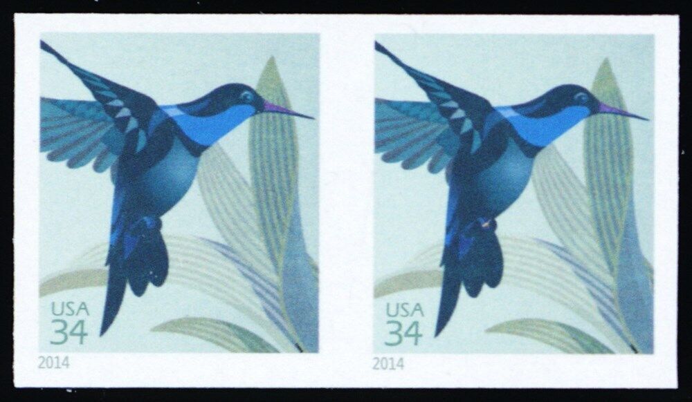 4858b, XF NH RARE Imperforate Coil Pair ERROR Few Exist! - Stuart Katz ...