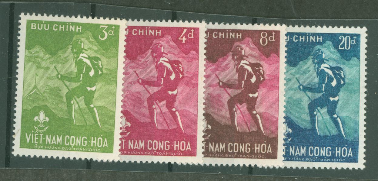 Vietnam/North (Democratic Republic) #124-127 Single (Complete Set ...