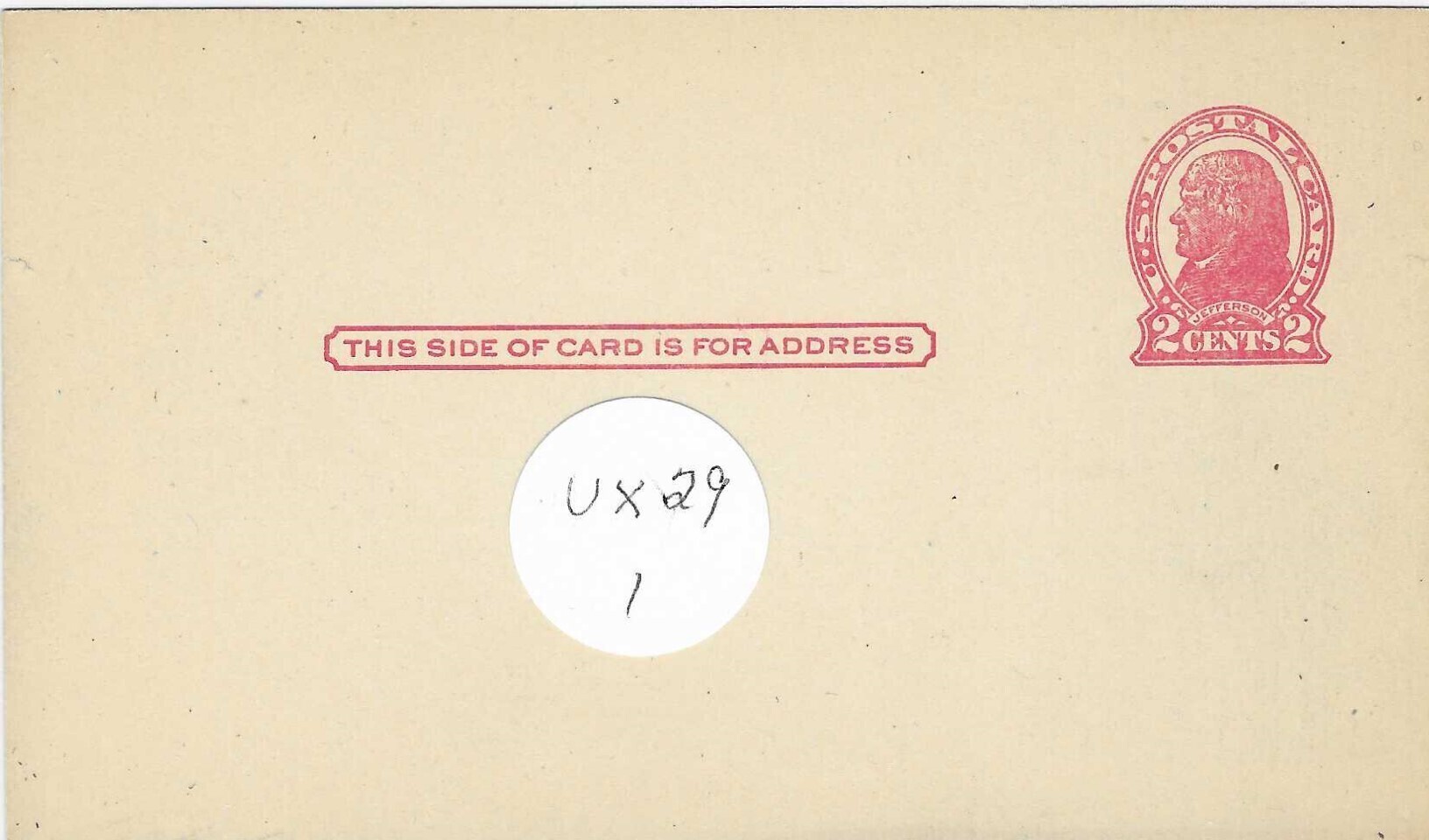 Scott# UX29 1 US Postal Card | United States, Postal Cards Stamp / HipStamp